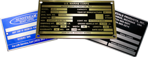 Data Plates Seattle - Nameplates, Metal Tags and Laser Cutting ...